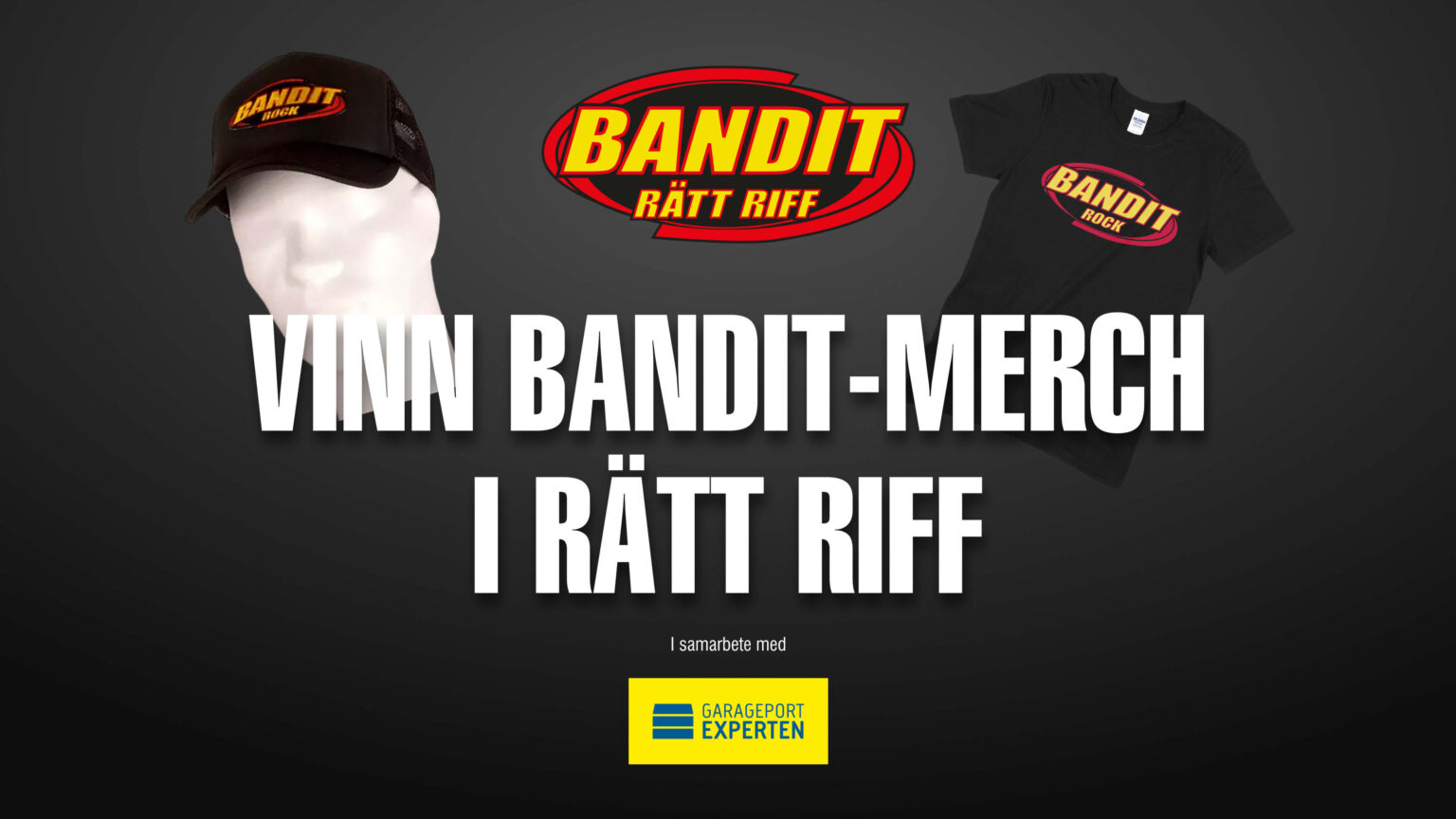 Livemusik och cool Bandit-merch - Bandit Rock